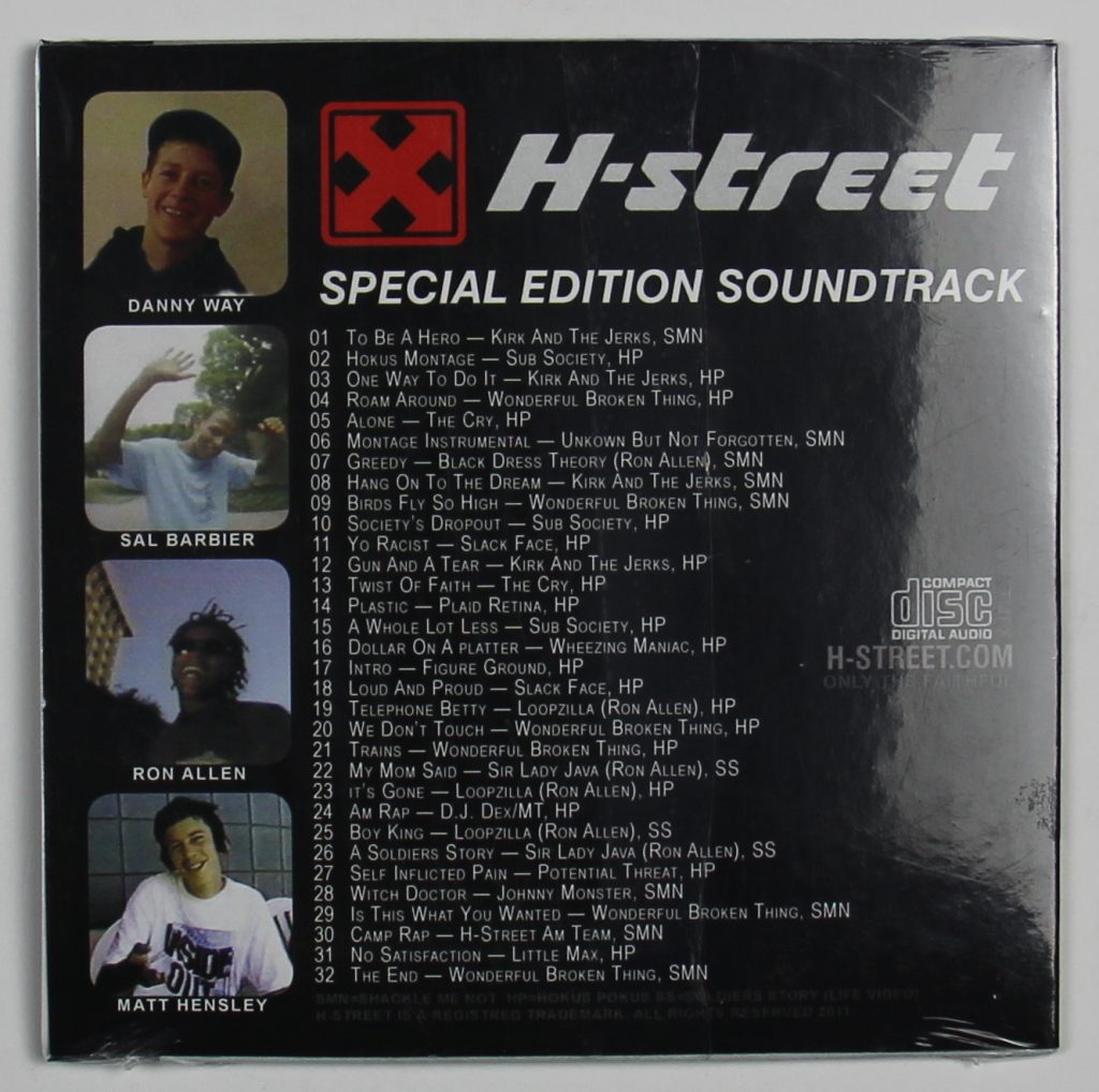 H-Street Soundtrack CD (Shackle Me Not / Hokus Pokus) – Desert Highways