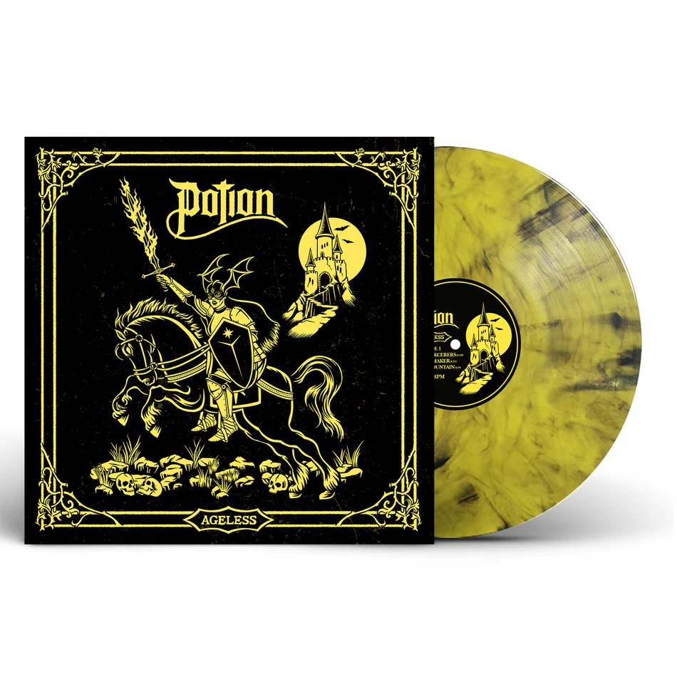 Potion – Ageless LP – Yellow Marble Vinyl – Desert Highways