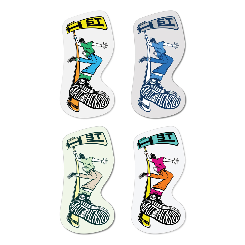 H-Street Matt Hensley Street Swinger Sticker – Desert Highways