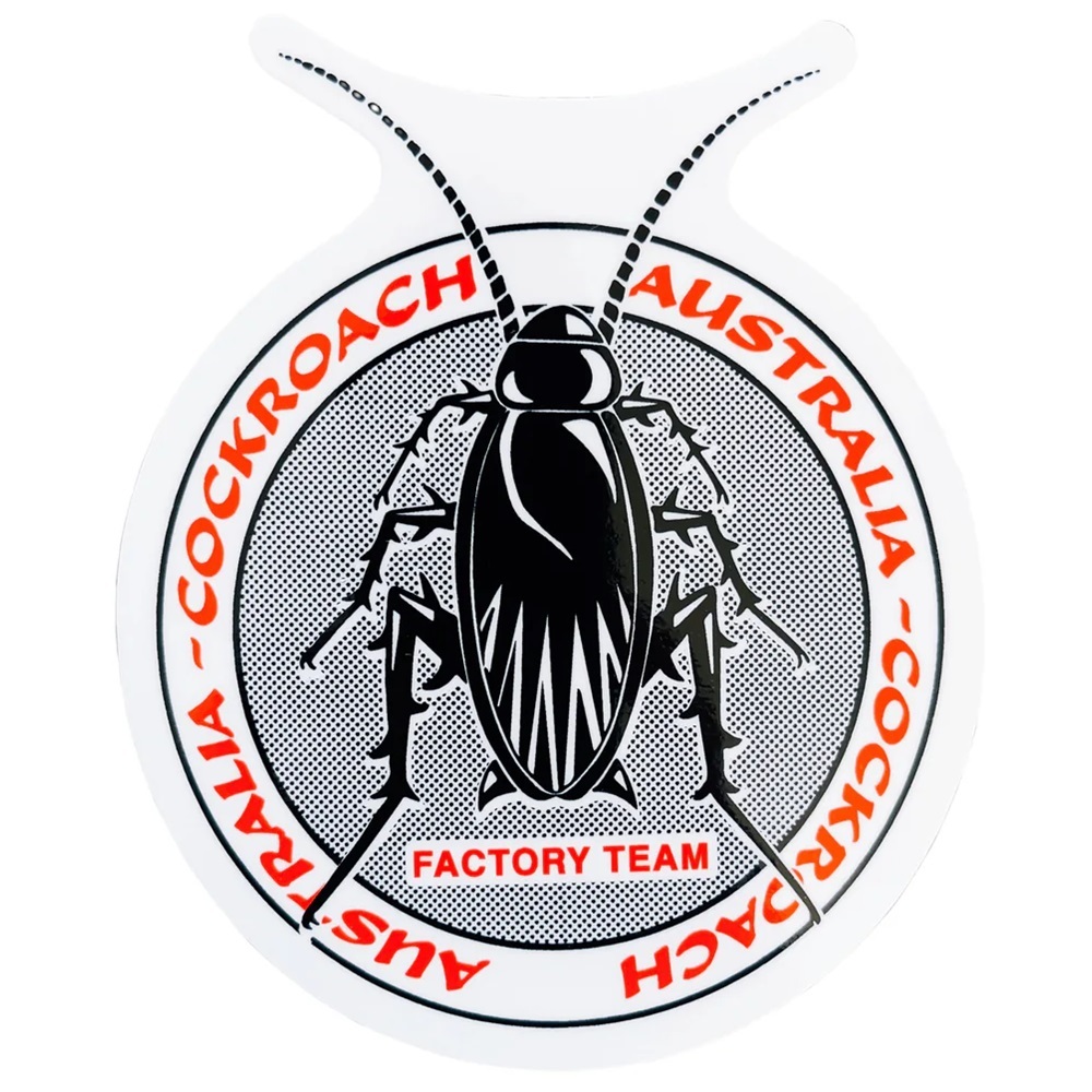 Cockroach Factory Team Sticker – Desert Highways