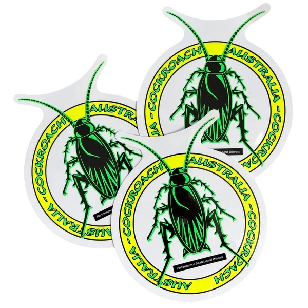 Cockroach Logo Sticker Large – Green – Desert Highways