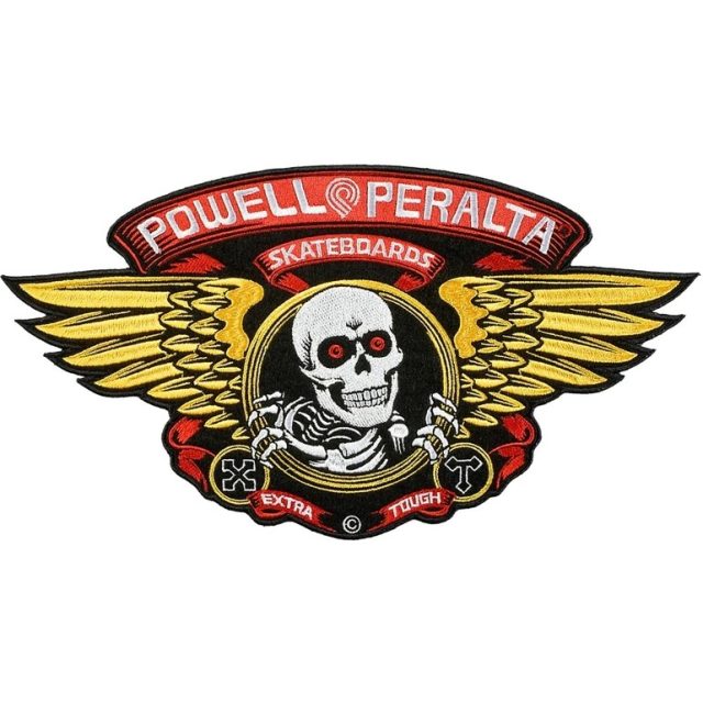 Powell Peralta Winged Ripper 12″ Patch – Desert Highways